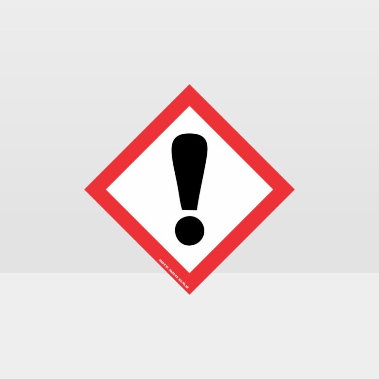 Exclamation Mark Sign - Hazardous Signs - HAZARD SIGNS NZ