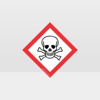 Skull And Crossbones Sign – GHS Acute Toxicity Diamond (NZ/AU) | HAZARD ...