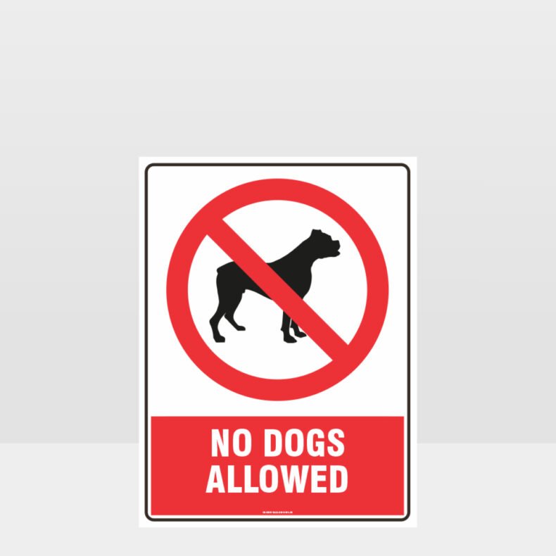 Prohibition No Dogs Allowed Sign Prohibition Sign Hazard Signs prohibition-no-dogs-allowed-sign-prohibition-sign-hazard-signs