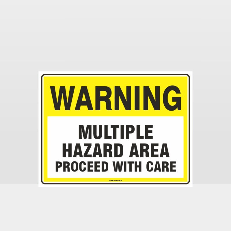 Warning Open Pit Sign - Notice/Information Sign - HAZARD SIGNS NZ
