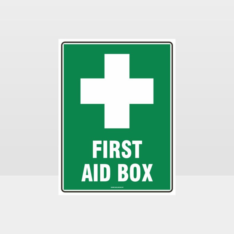 First Aid Kit Sign - Emergency Signs - HAZARD SIGNS NZ