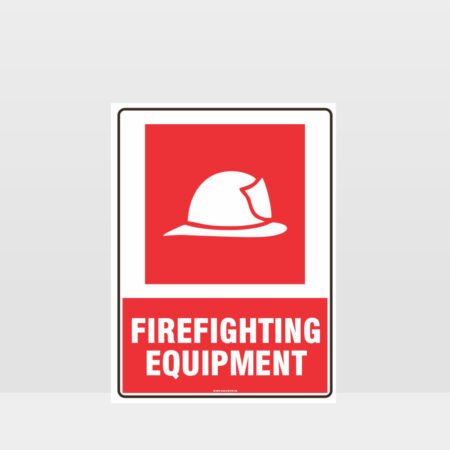 Firefighting Equipment Sign 01 - Fire Sign - HAZARD SIGNS NZ