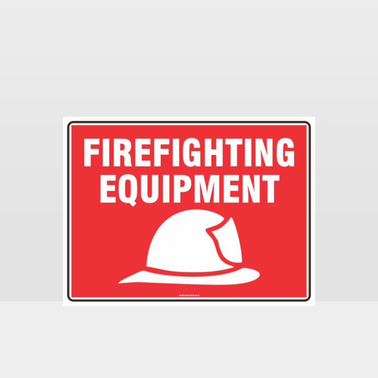 Firefighting Equipment Sign 03 - Fire Sign - HAZARD SIGNS NZ