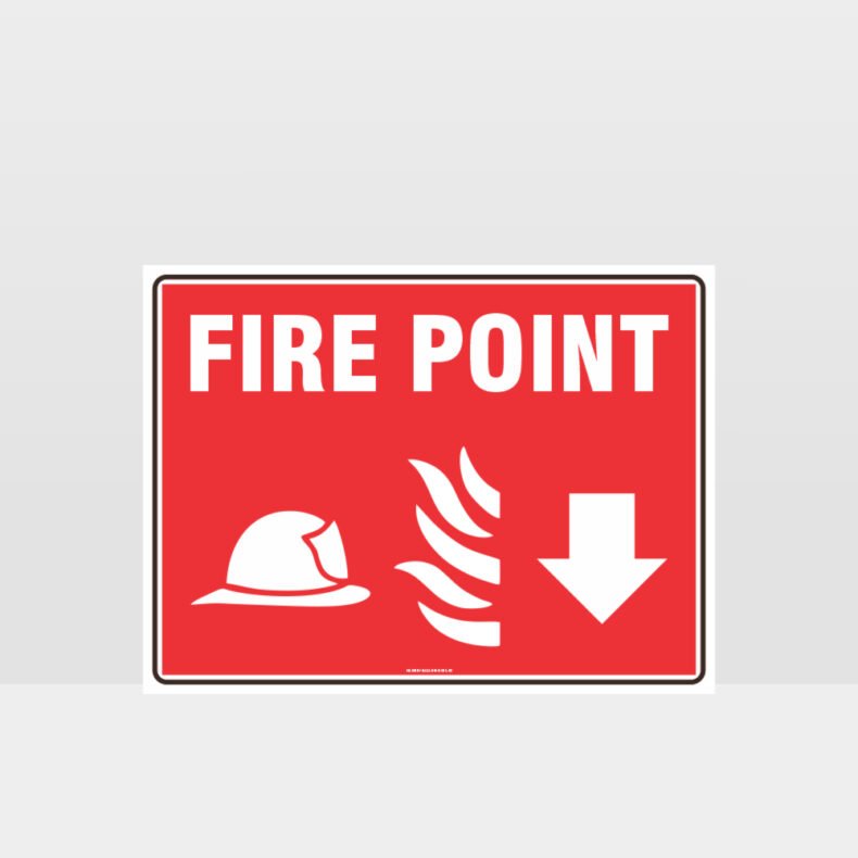 Fire Pump Connection Sign - Fire Sign - HAZARD SIGNS NZ