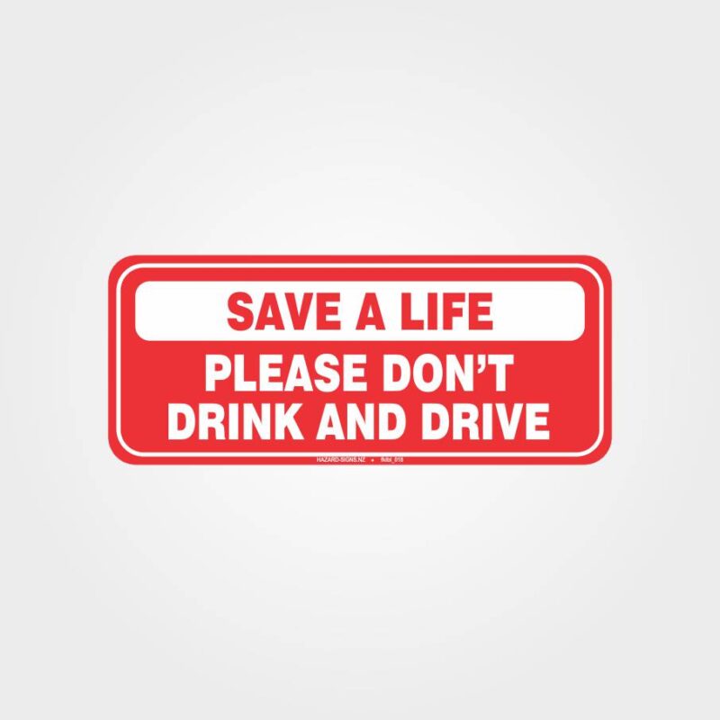Don't Drink And Drive Forklift Label (5 Labels) - Forklift Labels ...