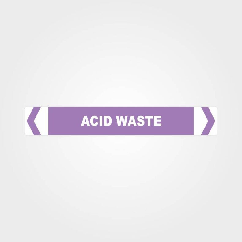 Acid Pipe Markers - Pipe Labels -%page% - HAZARD SIGNS NZ