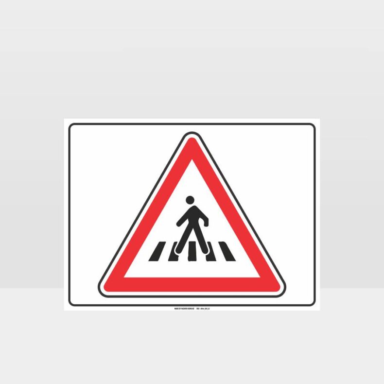 Pedestrian Crossing Sign - HAZARD SIGNS NZ