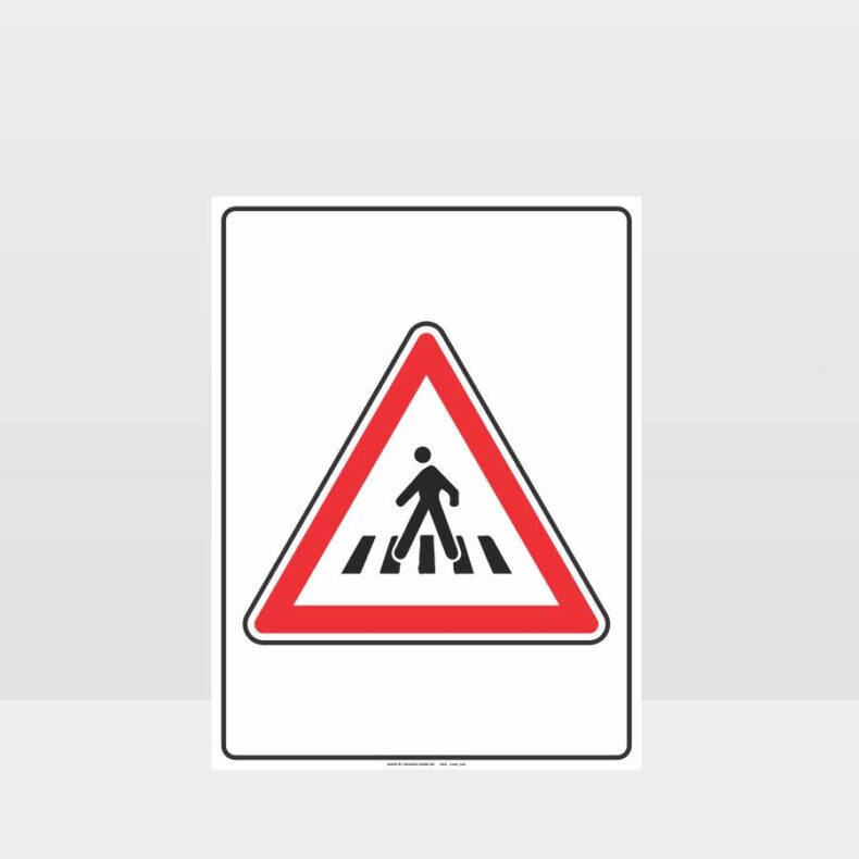 Pedestrian Crossing Sign - HAZARD SIGNS NZ