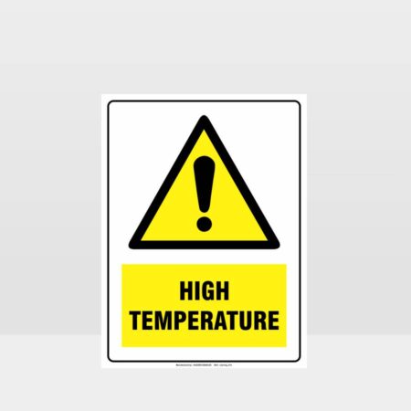 Warning High Temperature Sign - HAZARD SIGNS NZ